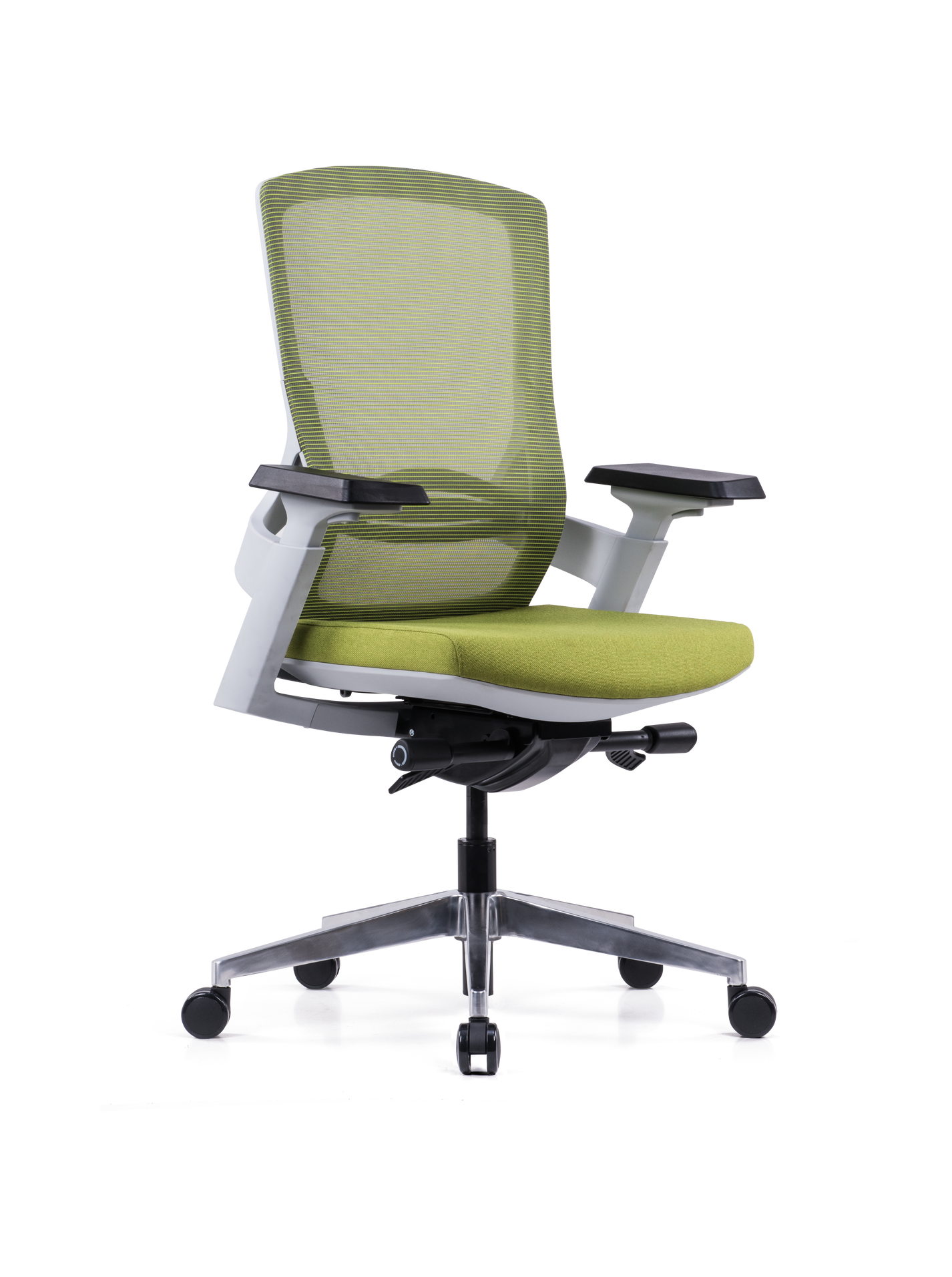 K15 MAMBA-GR Office Ergonomic Chair - Green-No headrest – EKOWorkplace