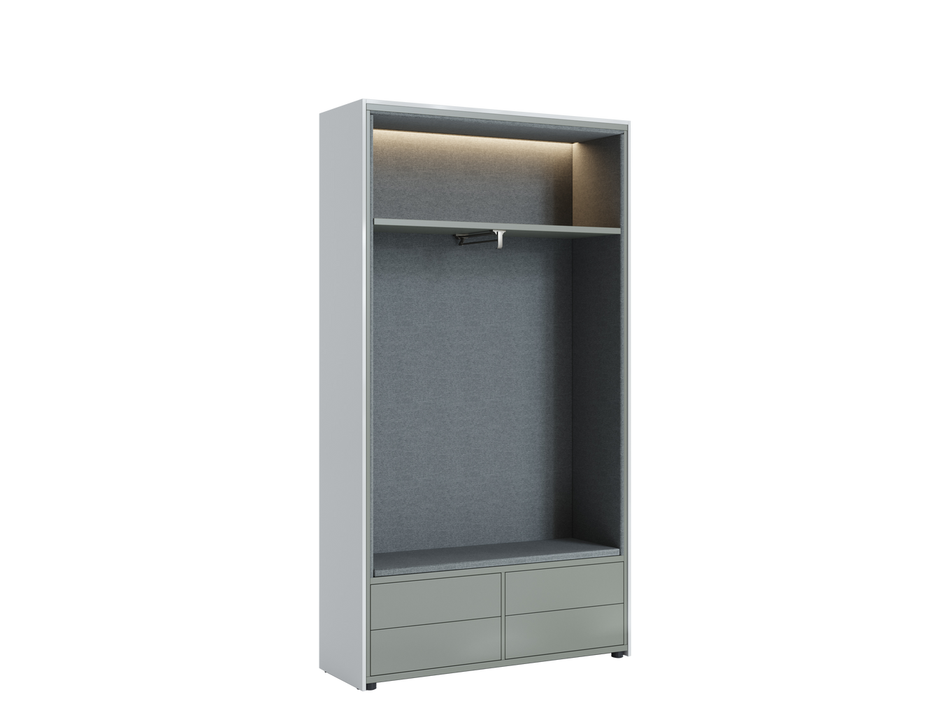 EKO-CAN021 - Tall Cabinet - Hanging Clothes – EKOWorkplace