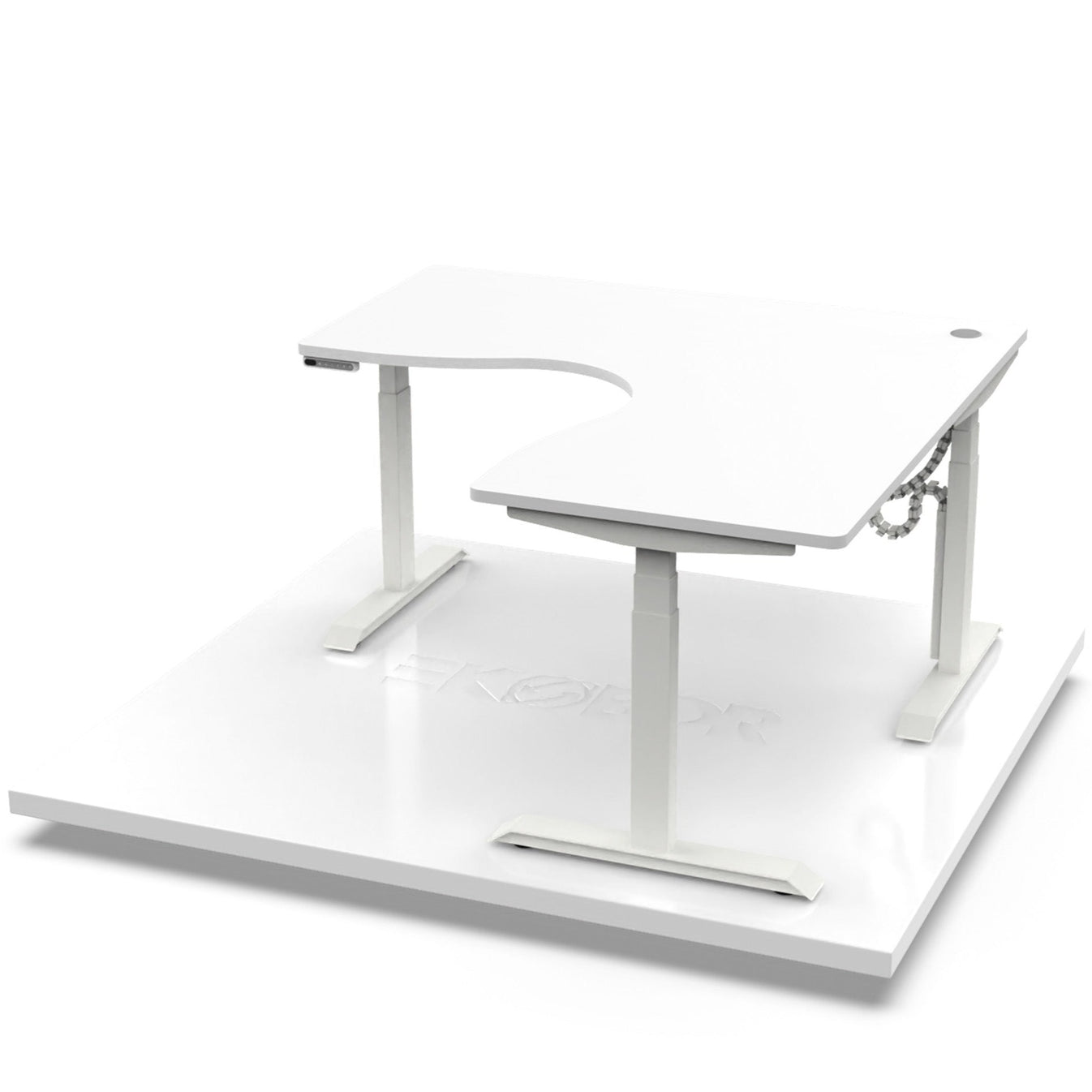 L-Shape Executive Standing Desk – EKOWorkplace