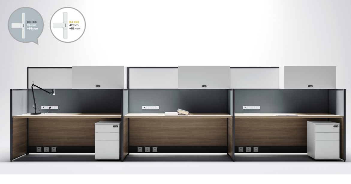 EKO PART10-Floor Partition – EKOWorkplace